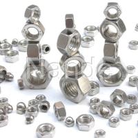 China Grade 8.8 Stainless Steel Hex Nuts M3-M72 Corrosion Resistant DIN 934 DIN 555 DIN 6923 for sale