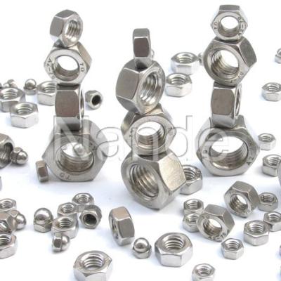 China Grade 8.8 Stainless Steel Hex Nuts M3-M72 Corrosion Resistant DIN 934 DIN 555 DIN 6923 for sale