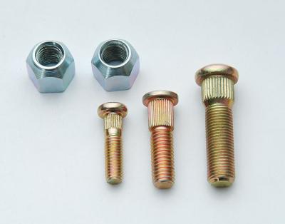 China Grade 8.8 Alloy Steel Wheel Bolt 3/8 x 1 to 1.1/2 Inch High Tensile Auto Fastener for sale
