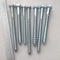 China Anti-Static Hex Bolt Zinc Plated Grade 8.8 M5 to M48 Industrial Fasteners for sale