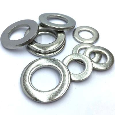 China DIN125 Flat Washer M3-M64 Carbon Steel Stainless Steel Zinc White Yellow Finish Type A for sale