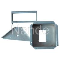 China Powder Coating Stamped Metal Parts M4 M60 Custom Sheet Metal Box Carbon Steel for sale