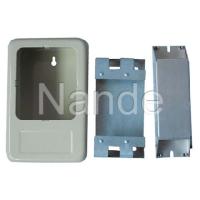China Powder Coating Stamped Metal Parts M4 M60 Custom Sheet Metal Box Carbon Steel for sale