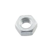 China Carbon Steel Hex Flange Nut M8 Grade 8.8 Zinc Coated for Mechanical Structural Applications for sale