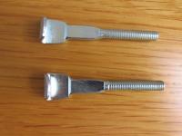 China Grade 6.8 Zinc Plated Hook Screw Joint Connector M6x75 Carbon Steel Industrial Fastener for sale
