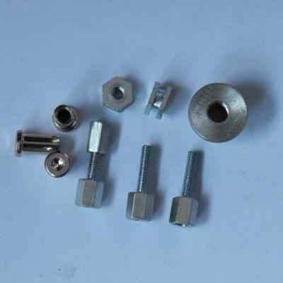 China Custom CNC Turning Parts Carbon Steel DIN7981 DIN7982 DIN7983 M4-M8 Zinc Plated for sale