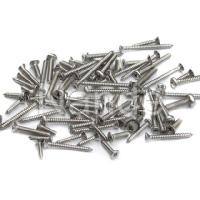 China DIN7981 Stainless Steel Self Tapping Screw Nickel Plated Pan Head Self Tappers for sale