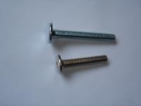 China Grade 6.8 Carbon Steel Stainless Steel Cheese Head Bolt M5 M6 M8 16mm 100mm Furniture Screw for sale