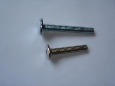 China Grade 6.8 Carbon Steel Stainless Steel Cheese Head Bolt M5 M6 M8 16mm 100mm Furniture Screw for sale