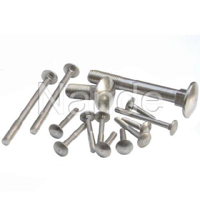 China DIN603 Stainless Steel Carriage Bolt M6 M12 Mushroom Head Bolt Corrosion Resistant for sale