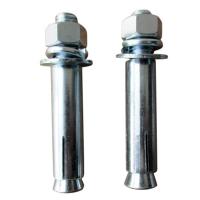 China Zinc Plated Expansion Anchor Bolt Grade 8.8 Corrosion Resistant Sleeve Anchor M8-M24 for sale