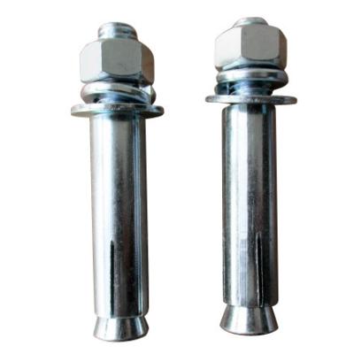 China Zinc Plated Expansion Anchor Bolt Grade 8.8 Corrosion Resistant Sleeve Anchor M8-M24 for sale