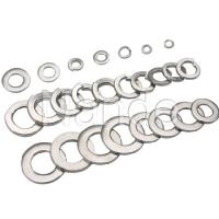 China SUS304 SUS316 Stainless Steel Flat Washer DIN125 DIN127 Round M3 to M48 for sale