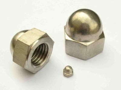 China ANSI Metal Hex Nuts Grade 4.8 Domed Head Nuts M3 - M12 For Precision And Reliability for sale