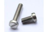 China DIN84 Slotted Cheese Head Machine Screw M3 M10 Carbon Steel Zinc Nickel Plated for sale
