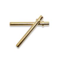 China Custom Brass Electroplated Dowel Pins ±0.002mm Tolerance CNC Lathe Parts for Daily Living Equipment for sale