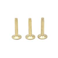 China Custom Brass Rivets CNC Machining Solid Rivets 0.01mm Tolerance ISO9001 for sale