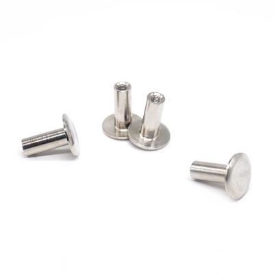 China Internal Thread Stainless Steel Rivet Uncoated Custom Steel Rivets for sale