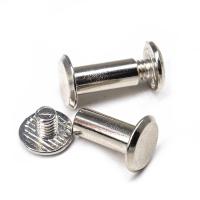 China Bright Uncoated Pins And Rivets Semi Tubular Cone Head Rivets for sale