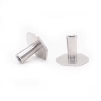 China Grade 12.9 Stainless Steel Semi Tubular Blind Rivets Customized 0.01mm Tolerance for sale