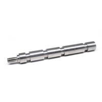 China CNC Turning Threaded Shafts Copper Motor Gear Shaft OEM / ODM for sale