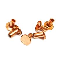 China Grade 10.9 Pins And Rivets ISO Certified Brass Solid Rivets For Electronic Devices for sale