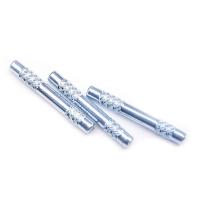 China Knurled High Precision Shaft Galvanized Metal Shaft Customized for sale