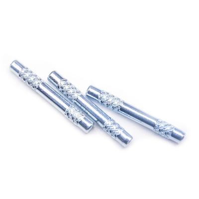 China Knurled High Precision Shaft Galvanized Metal Shaft Customized for sale