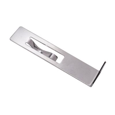 China Custom Zinc Plated Metal Bracket Aluminum Stainless Steel 90 Degree Angle Bracket for Industrial Fabrication for sale