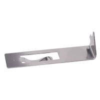 China Custom Zinc Plated Metal Bracket Aluminum Stainless Steel 90 Degree Angle Bracket for Industrial Fabrication for sale