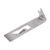 China Custom Zinc Plated Metal Bracket Aluminum Stainless Steel 90 Degree Angle Bracket for Industrial Fabrication for sale