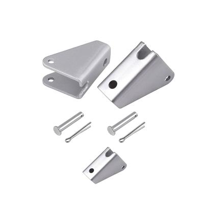 China Anodized Linear Actuator Mounting Brackets Heavy Duty U Shaped Clamp Bracket OEM for sale