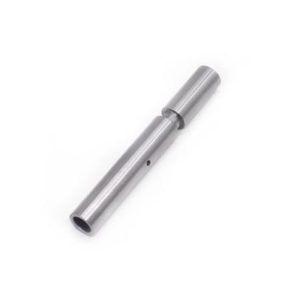 China Custom CNC Turning Stainless Steel Tractor Center Pin Shaft Zinc Plated 304 for sale