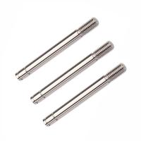 China Double Threaded High Precision Shaft Small Type 304 SS Shaft 20mm for sale
