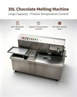 China 30L Capacity Chocolate Melting Machine with Digital Temperature Control and 304 Stainless Steel Construction for sale