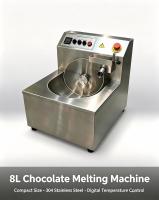 China 8L Capacity Chocolate Melting Machine with Digital Temperature Control and 304 Stainless Steel Construction for sale