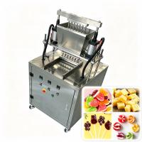 China Semi-Automatic Candy Depositing Machine with 304 Stainless Steel Piston Depositing for Small-Size Production for sale