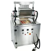 China Semi-Automatic Candy Depositing Machine with 304 Stainless Steel Piston Depositing for Small-Size Production for sale