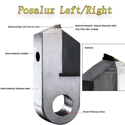 China Jewelry Polishing 1.5mm Bevel Flat Lining Posalux Tools for sale