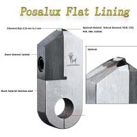 China Flat Lining Shape Posalux Diamond Tools for sale