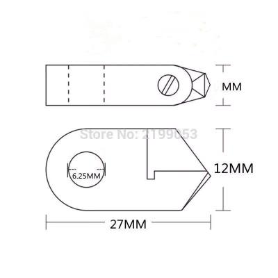 China High Hardness 0.25mm 180 Degree Posalux Diamond Tools for sale
