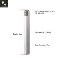 China External Internal 0.25mm ND Diamond Lathe Tools for sale