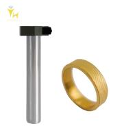 China Making Rainbow Effect PCD Milling Tools for sale