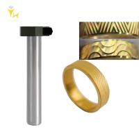China Making Rainbow Effect PCD Milling Tools for sale