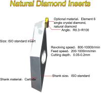 China ISO Standard Natural Diamond Lathe Tools Insert for sale