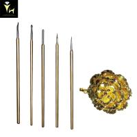 China 260mm Shank Sharp Nose Steel Burnisher Tools for sale
