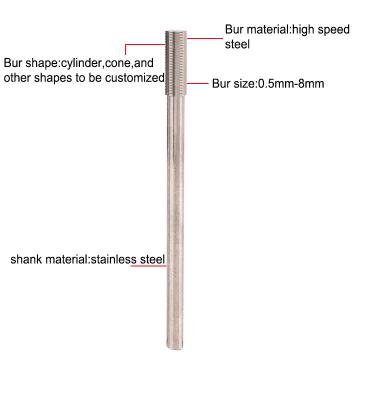 China 8mm NCD PCD Diamond Carving Burrs Background Tools for sale