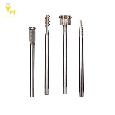 China CVD NCD Diamond Mace Points Jewelry Background Tools for sale