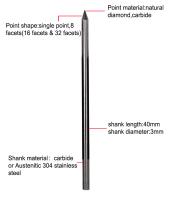 China Single Points Diamond Dotting Tools for sale