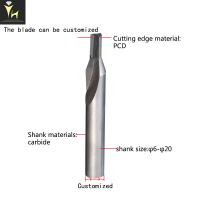 China PCD Acrylic Cutting Tools for sale